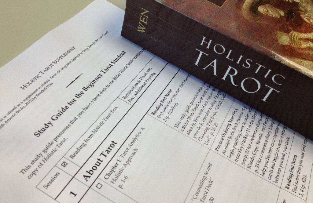Holistic Tarot Free Study Guides: For Beginners – benebell wen