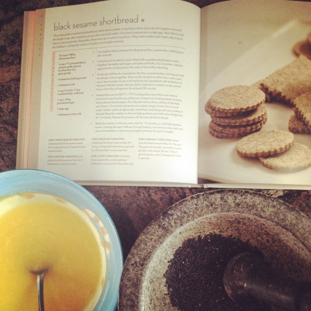 Edible Rune Divination: Black Sesame Shortbread Rune Cookies – benebell wen