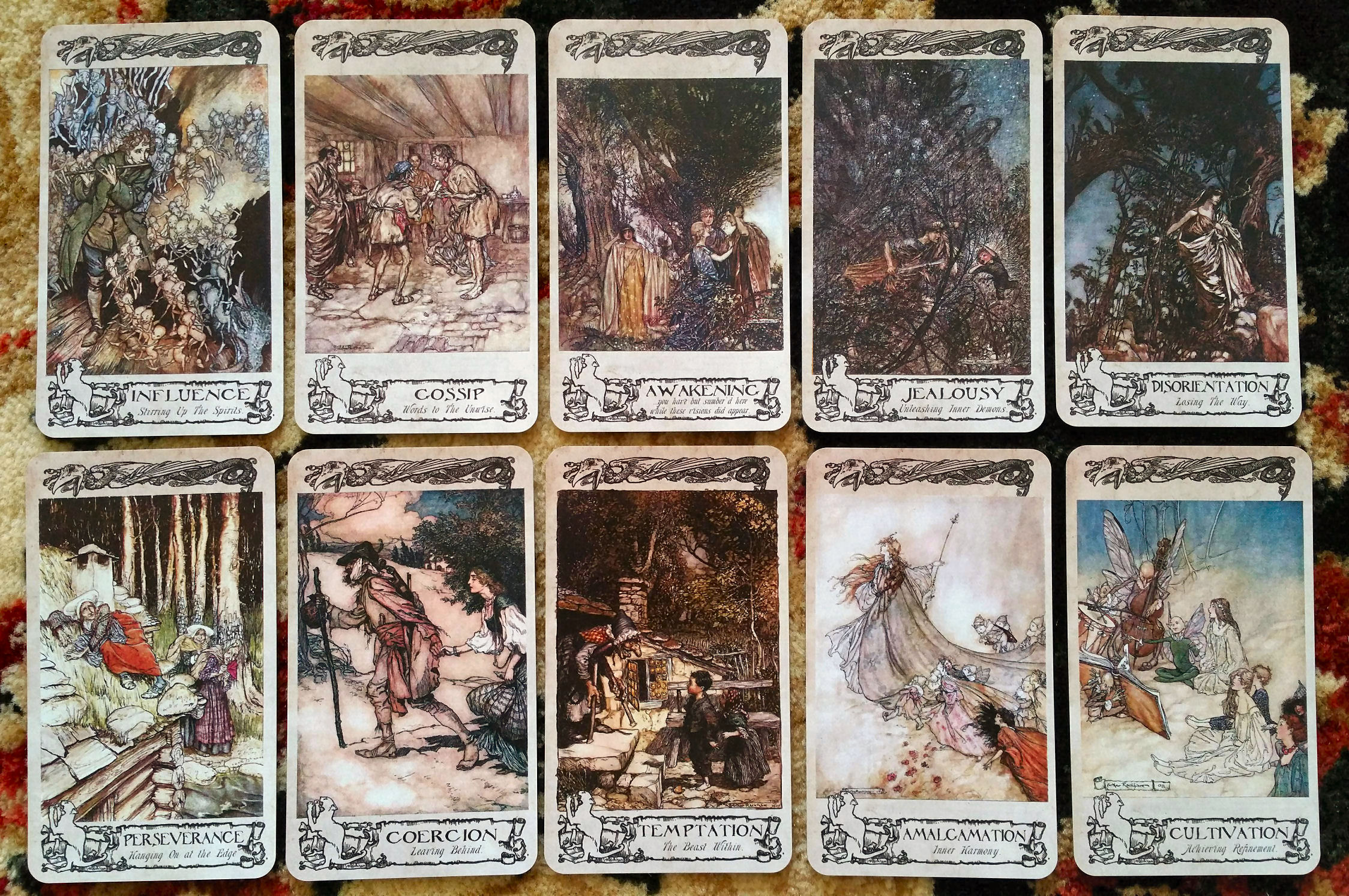 The Arthur Rackham Oracle Cards – benebell wen
