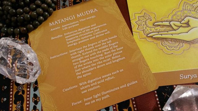 Mudras: For Awakening the Energy Body (Deck & Book Set) – Review ...