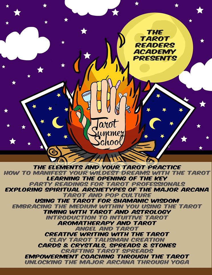 Tarot Summer School at the Tarot Readers Academy – benebell wen