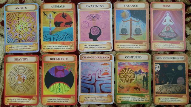 Review of the Labyrinth Wisdom Cards – benebell wen
