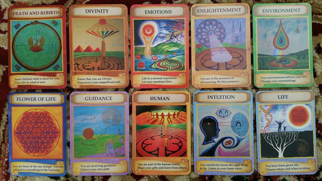 Review of the Labyrinth Wisdom Cards – benebell wen