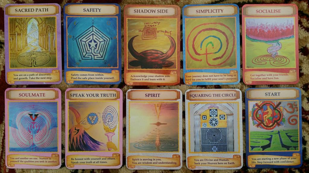 Review of the Labyrinth Wisdom Cards – benebell wen