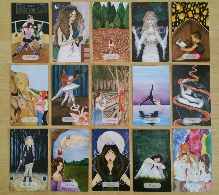 Awakened Soul Oracle Cards by Ethony and Danielle Mulligan – benebell wen