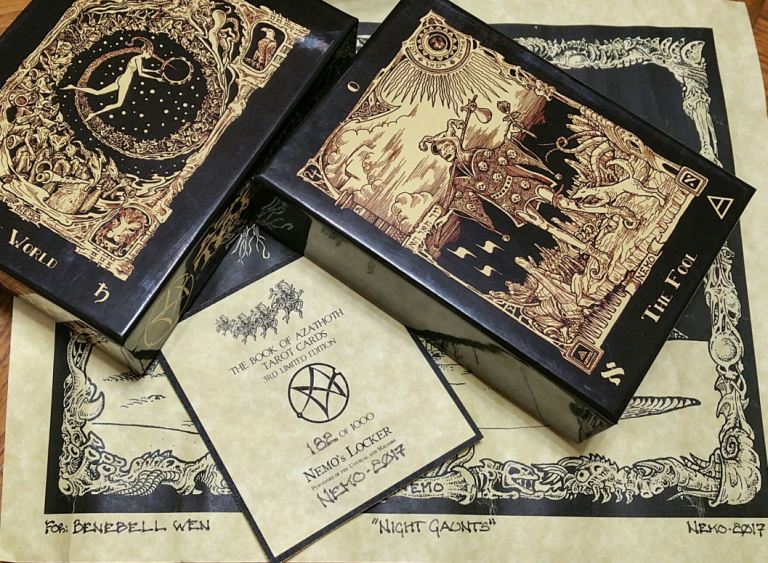 Book of Azathoth Tarot by Nemo – benebell wen