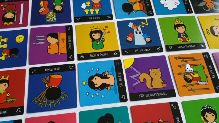 The Kokeshi Tarot and Reading Square Tarot Cards – benebell wen