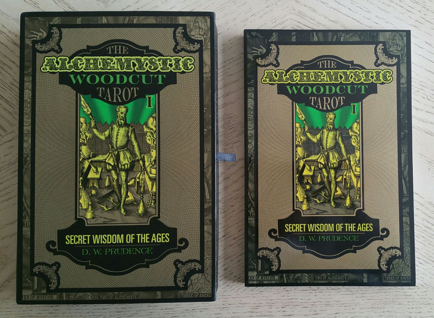 Alchemystic Woodcut Tarot by D. W. Prudence – benebell wen