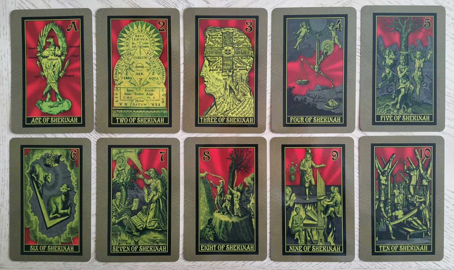 Alchemystic Woodcut Tarot by D. W. Prudence – benebell wen