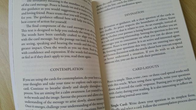 Peace Oracle by Toni Salerno and Leela Williams – benebell wen