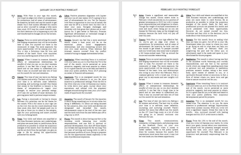 2019 Metaphysician’s and Metaphysical Day Planners – benebell wen