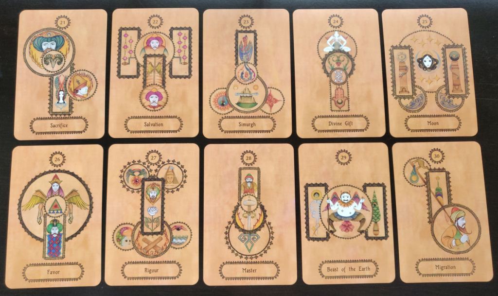 Falnama Oracle Cards (A Turkish and Iranian Divination System ...