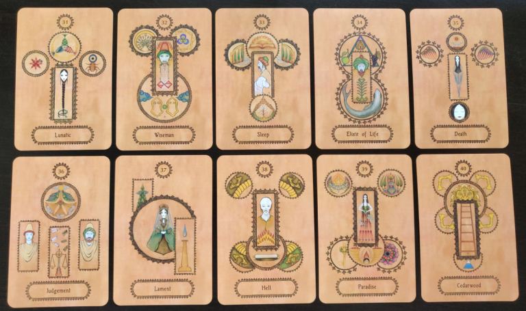 Falnama Oracle Cards (A Turkish and Iranian Divination System ...