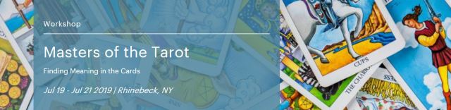 2019 Masters of the Tarot Conference at the Omega Institute – benebell wen