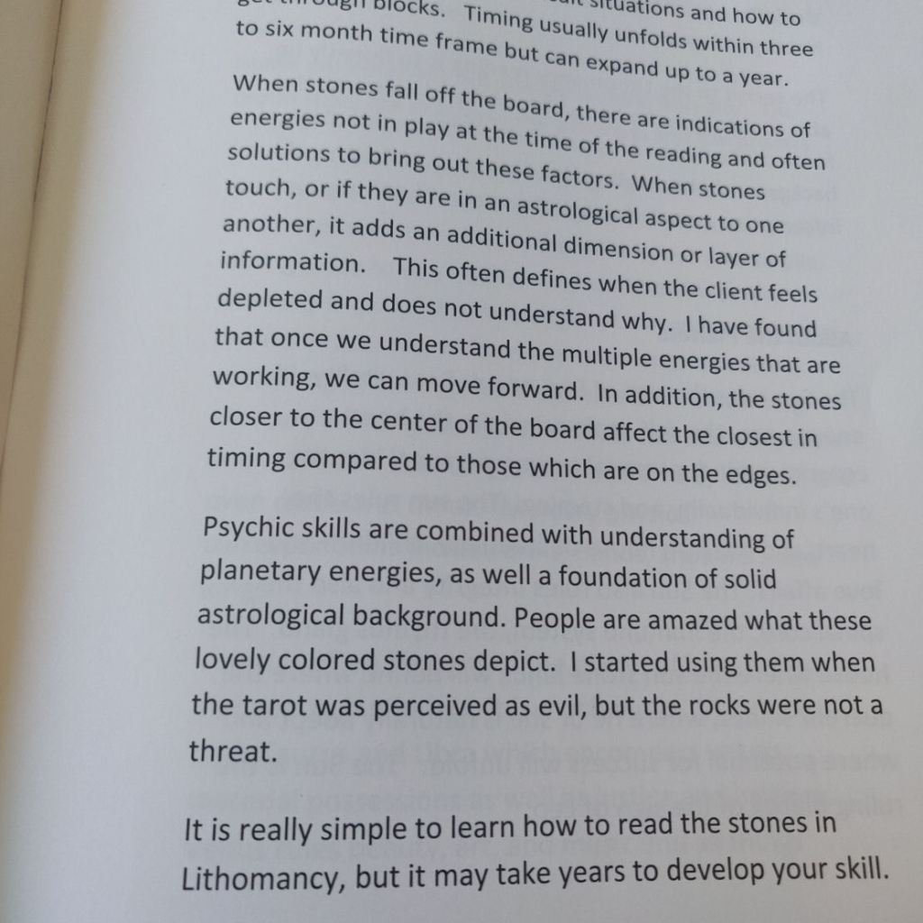 Planetary Lithomancy by Micki Klein – benebell wen