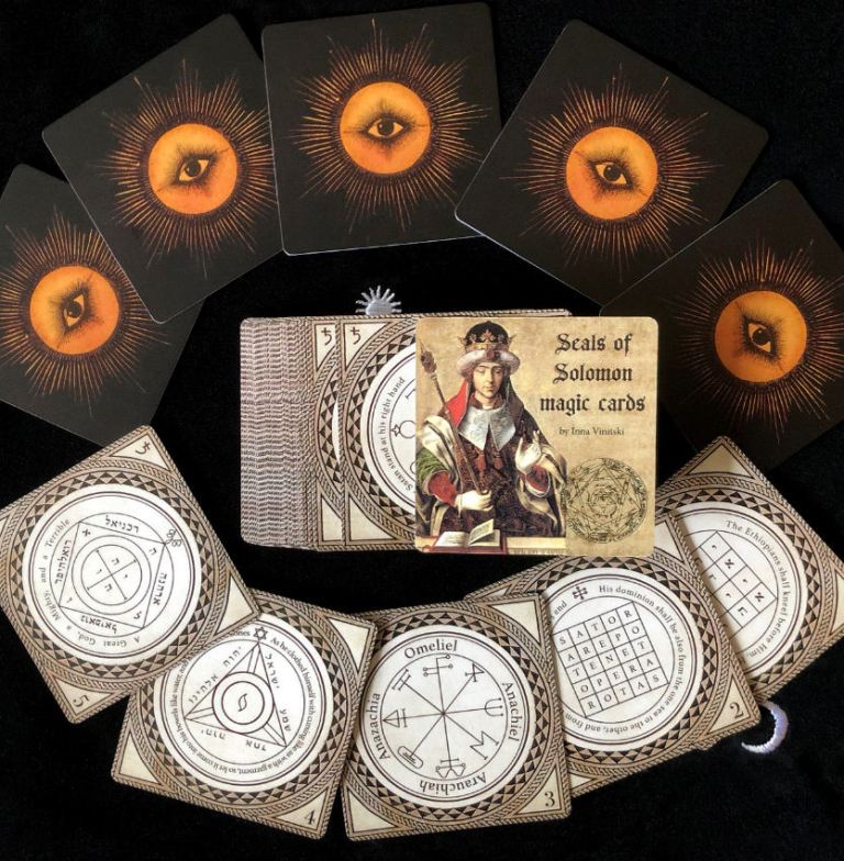 Seals of Solomon Magic Cards by Inna Vinitski – benebell wen