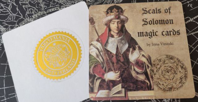 Seals of Solomon Magic Cards by Inna Vinitski – benebell wen