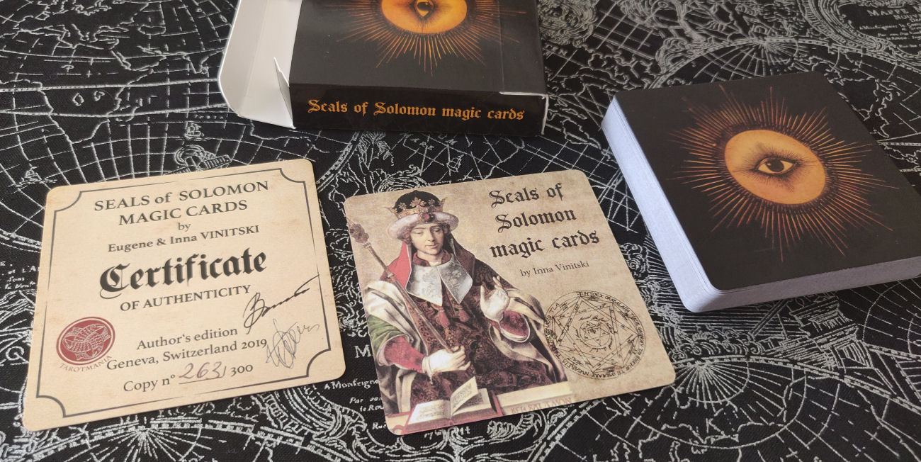 Seals of Solomon Magic Cards by Inna Vinitski – benebell wen