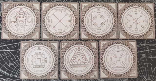 Seals of Solomon Magic Cards by Inna Vinitski – benebell wen