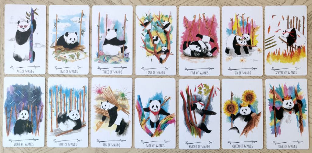 Way of the Panda Tarot by Kim Tsan – benebell wen