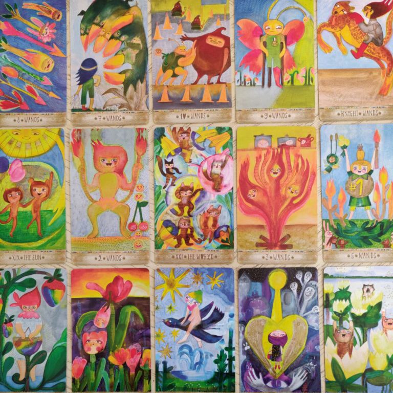 Playful Heart Tarot by Kitten Chops – benebell wen