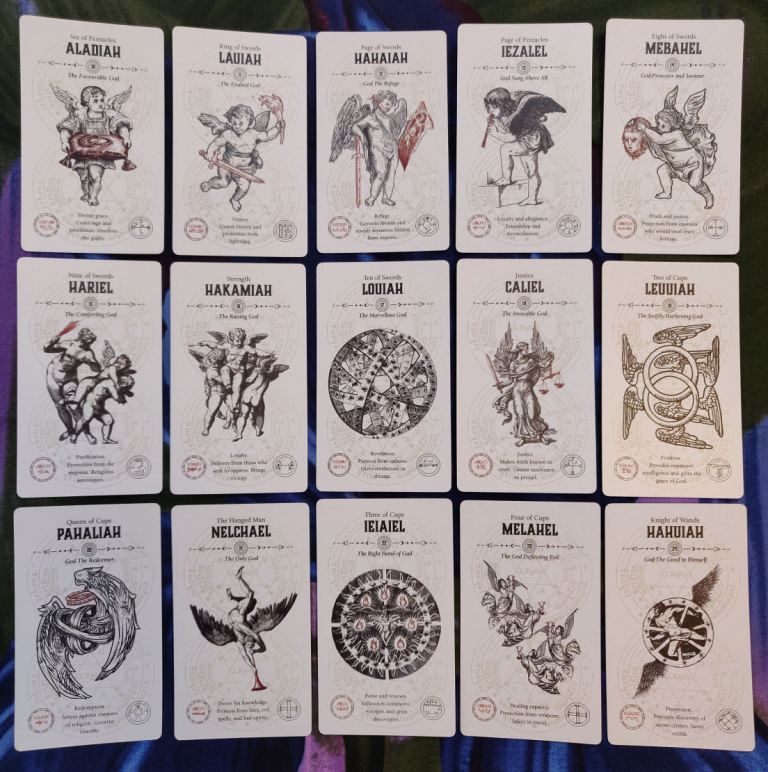 Angel Tarot and Occult Tarot by Travis McHenry – benebell wen