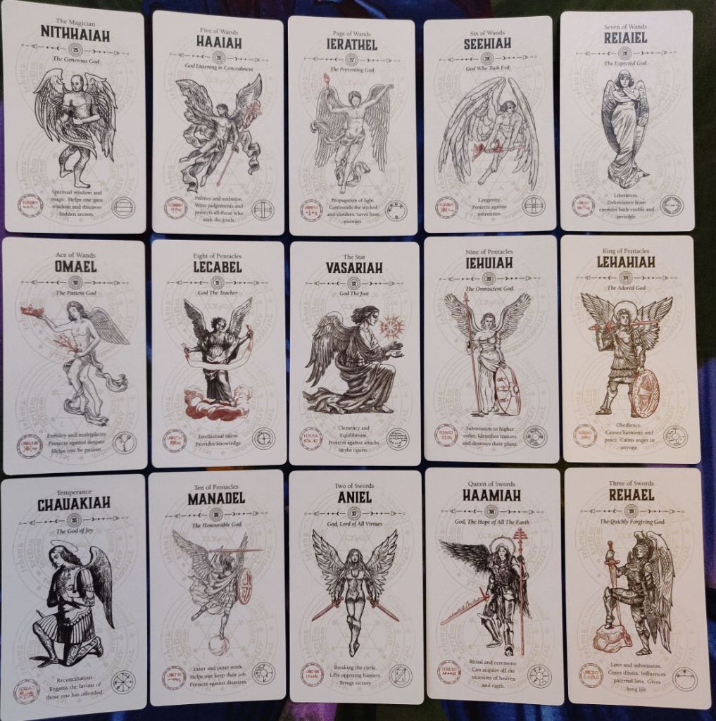 Angel Tarot and Occult Tarot by Travis McHenry – benebell wen