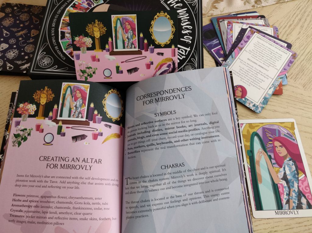 The Muses of Tarot by Ethony: Book and Deck Set – benebell wen