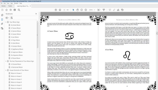 Learn About Your Moon Sign (pdf download for astrology beginners ...