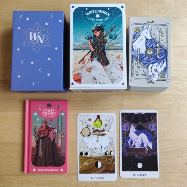 White Numen: A Sacred Animal Tarot by AlbaBG (Alba Ballesta Gonzalez ...