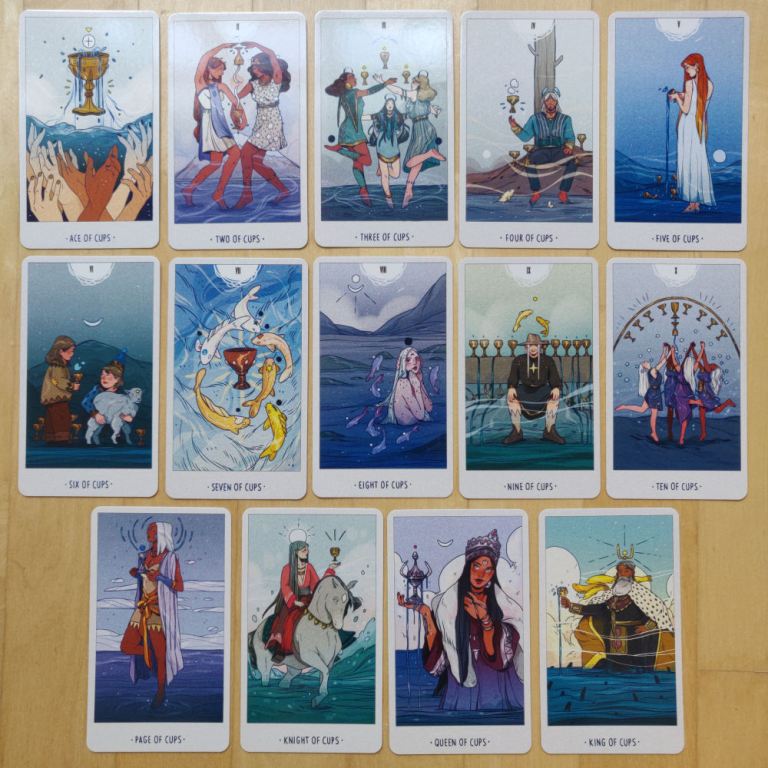 White Numen: A Sacred Animal Tarot by AlbaBG (Alba Ballesta Gonzalez ...