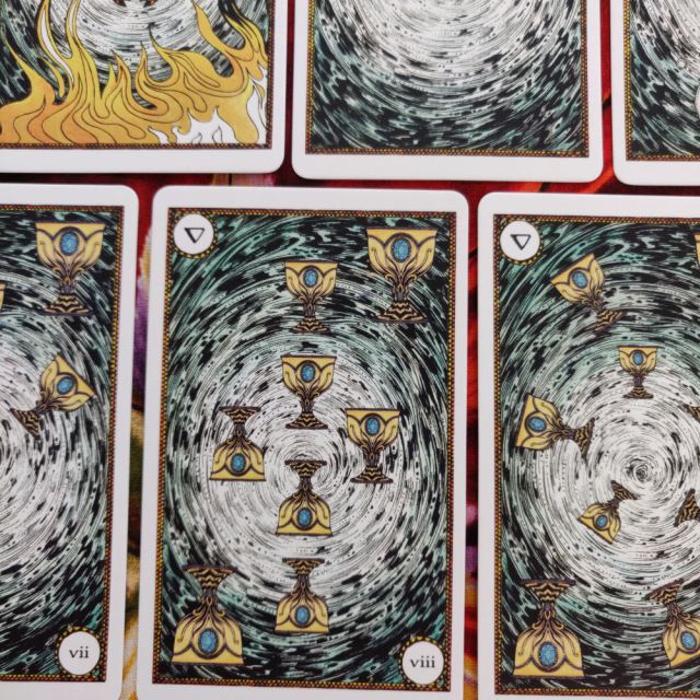 Flip-through of the Elemental Power Tarot – benebell wen