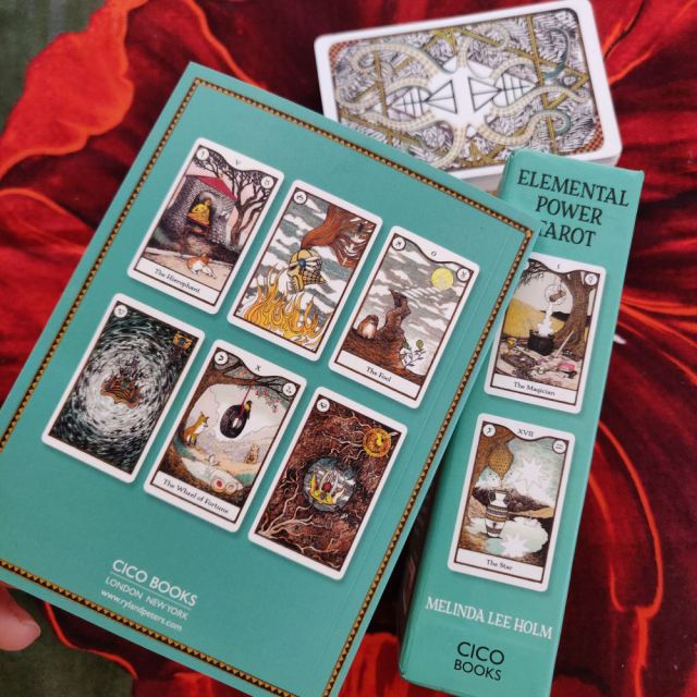 Flip-through of the Elemental Power Tarot – benebell wen