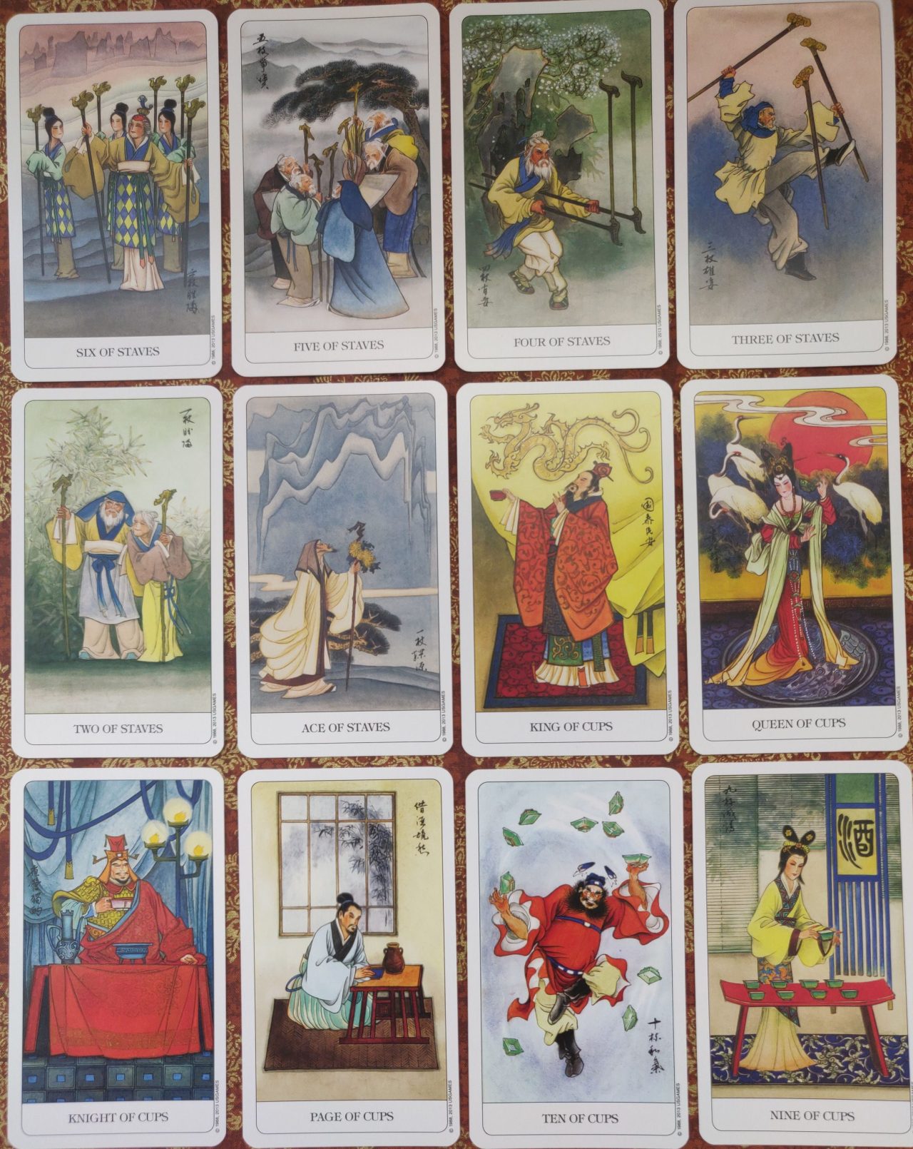 The Chinese Tarot by Jui Guoliang – benebell wen