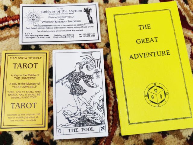 The B.O.T.A. Tarot and Paul Foster Case – benebell wen