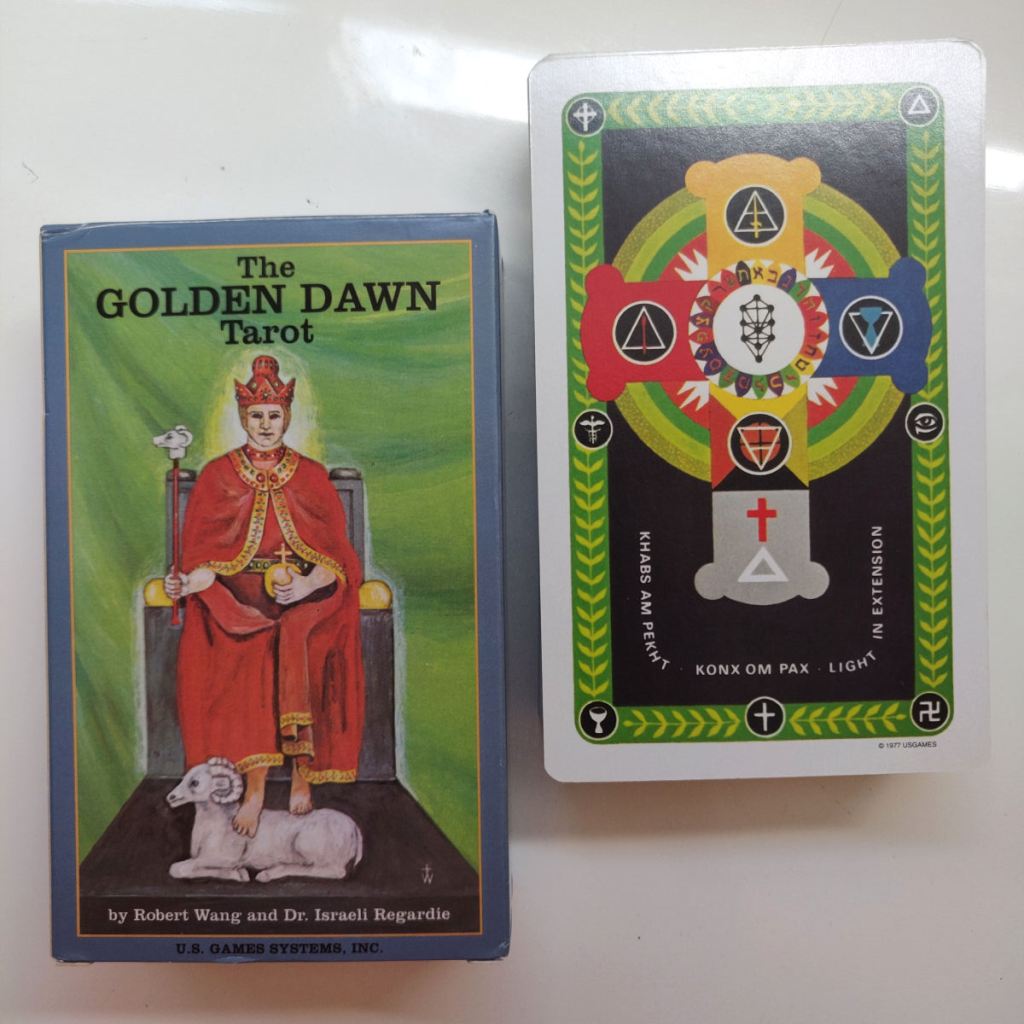 The Golden Dawn Tarot by Robert Wang – benebell wen