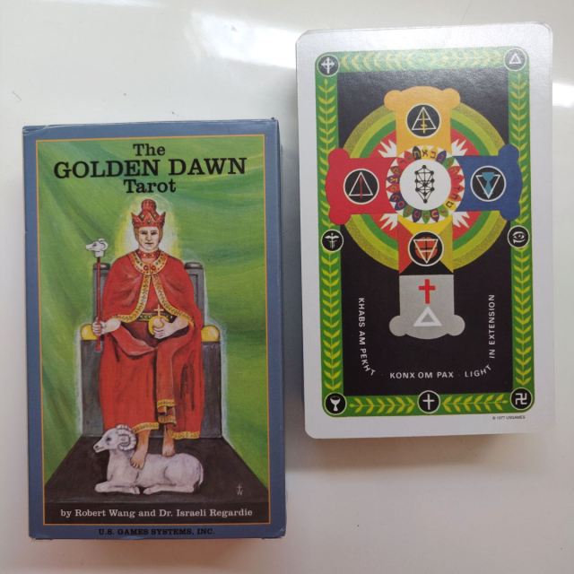 The Golden Dawn Tarot by Robert Wang – benebell wen