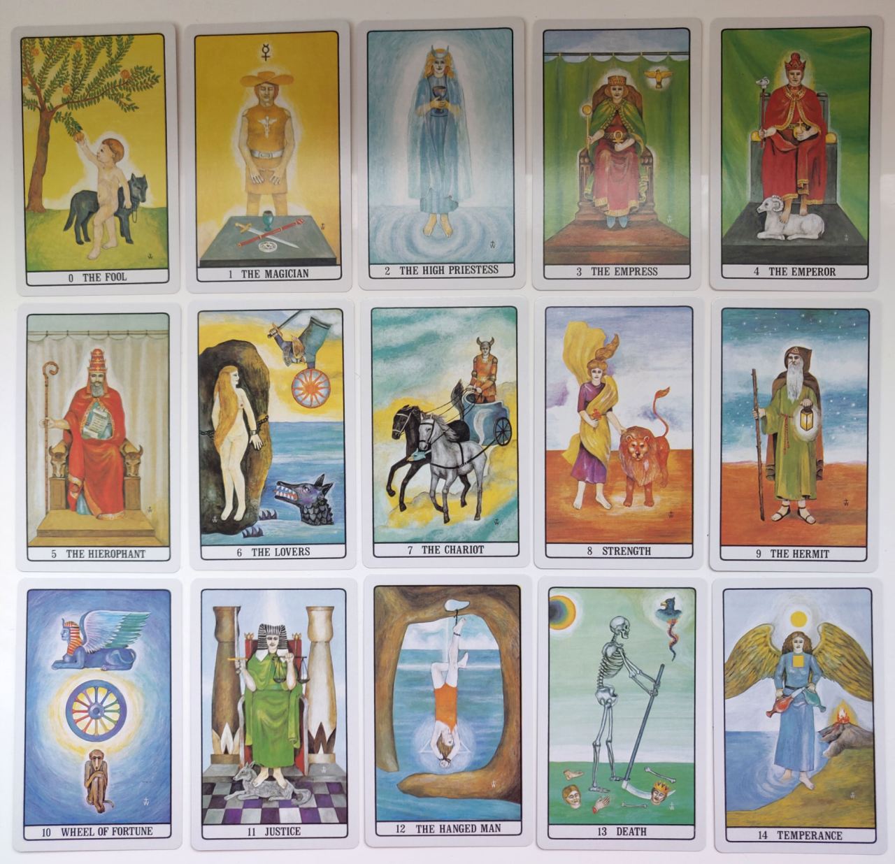 The Golden Dawn Tarot by Robert Wang – benebell wen