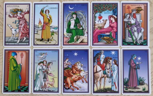 Robert M. Place’s Tarot of the Sevenfold Mystery – benebell wen