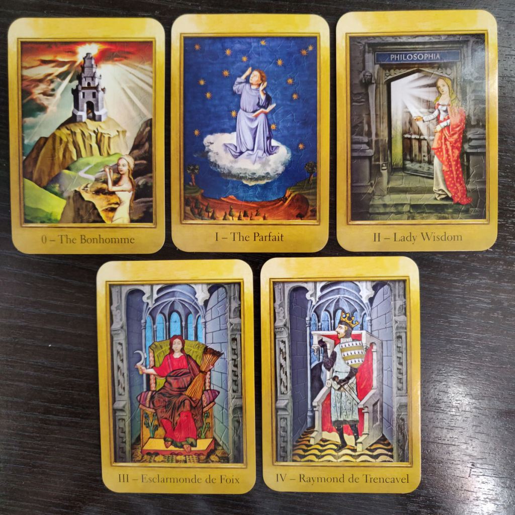 The Cathar Tarot by John Matthews and Wil Kinghan – benebell wen