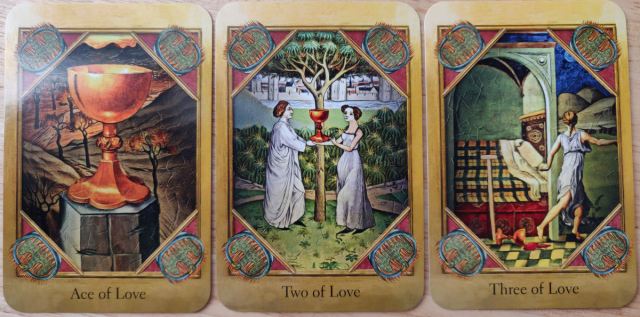 The Cathar Tarot by John Matthews and Wil Kinghan – benebell wen