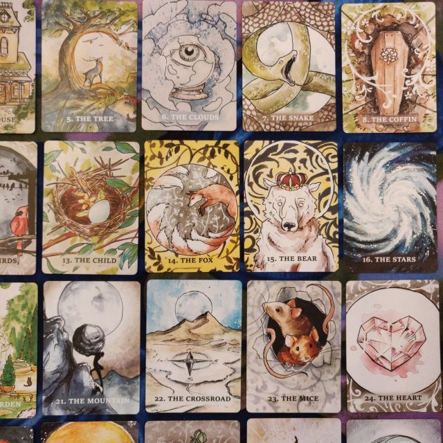 The Paper Oracle: A Lenormand Deck by Eric Maille – benebell wen