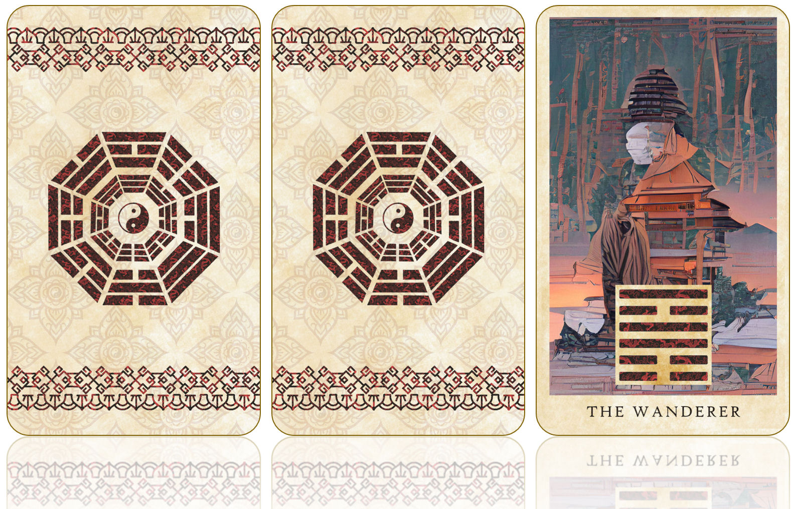 I Ching Oracle Cards with AI Generated Art (Free Download) – benebell wen