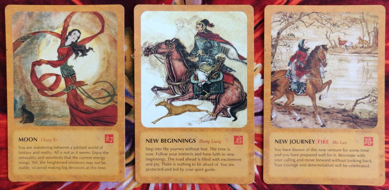 Wisdom of the Tao Oracle Cards by Mei Jin Lu (Vol. I and Vol. II ...