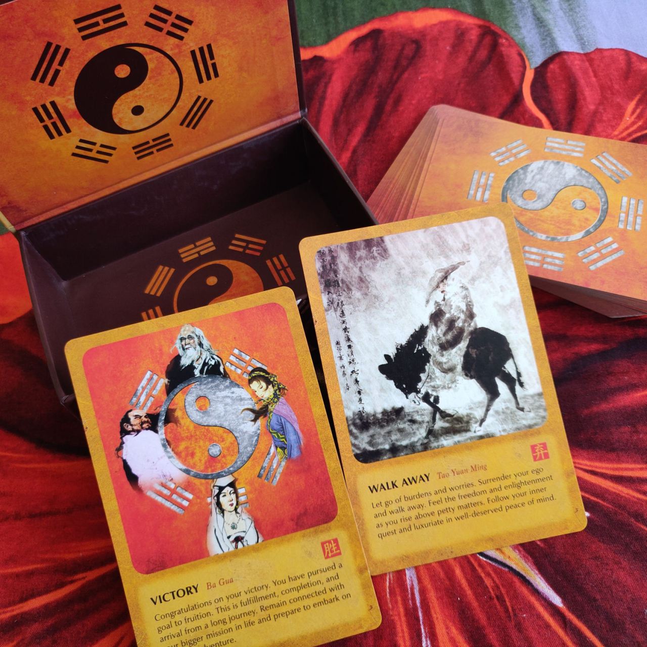 Wisdom of the Tao Oracle Cards by Mei Jin Lu (Vol. I and Vol. II ...