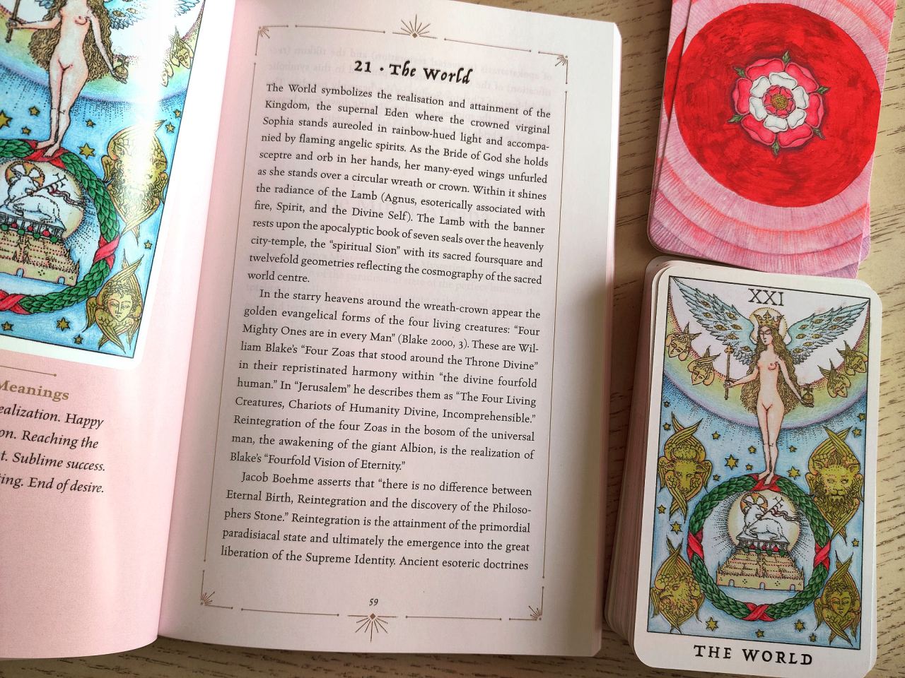 Secrets of the Rose Tarot by Nigel Jackson – benebell wen
