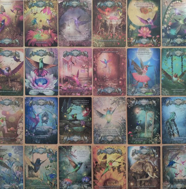 Hummingbird Wisdom Oracle by Ellen Valladares and Yasmeen Westwood ...