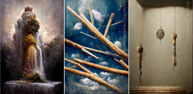 AI Generated Art + Tarot and Oracle Decks with AI – benebell wen