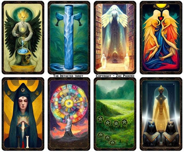 AI Generated Art + Tarot and Oracle Decks with AI – benebell wen