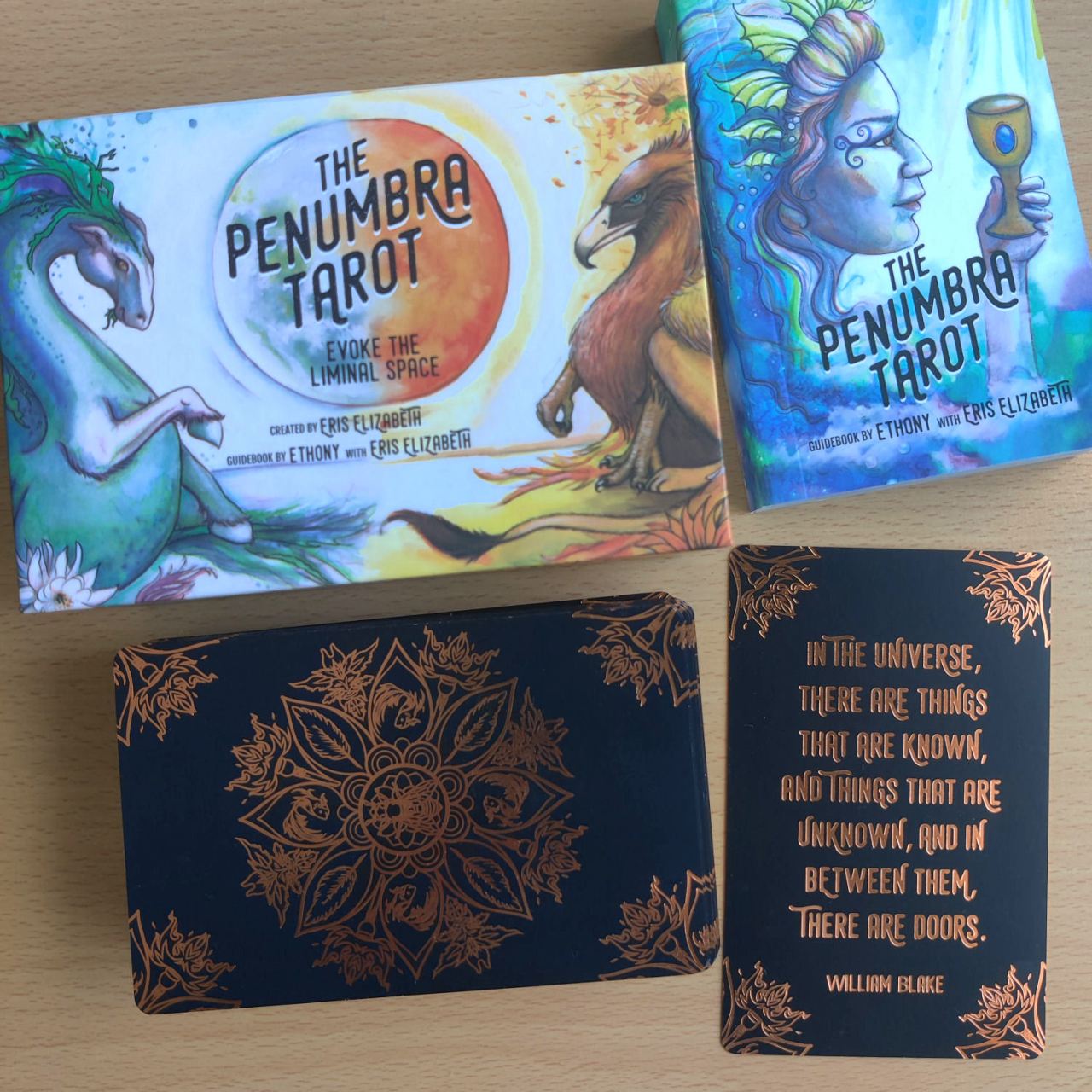 The Penumbra Tarot by Eris Elizabeth and Ethony – benebell wen